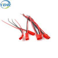 China JST SYP Black Red Wire w/2 Pin Red Housing Terminal Custom Wire Harness Battery Cable for sale