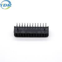 China Dual Row Wire Harness Connectors , SMT Type Molex 24 Pin Connector for sale