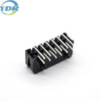 China 90 Degree Vertical Molex 12 Pin Connector LCP Tin Plated Material for sale