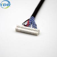 China Muticolor Lcd LVDS Display Cable 30 pin 10064 32AWG For TV for sale