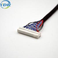 China Muticolor Lcd LVDS Display Cable 30 pin 10064 32AWG For TV for sale