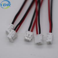 China JST ZHR-2 Terminal Cable 2 Pin Black Red Tinned ZH1.5 Wire Harness for sale