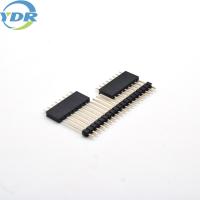 China Female Header Wire Harness Connectors Single Row 2.54mm Pitch Connector 8.5mm Height for sale