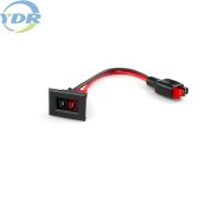 China 2Pin socket Battery Connector Cables , 14AWG Battery Wire Harness for sale