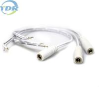China 3.5mm DC Power Adapter Cable Electronic 24AWG Stripped and tinned Tail for sale
