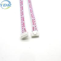 China JST XHP-5 Receptacle W/Buckle Electrical Wire Harness Flat Cable XH2.5 Connector for sale