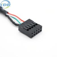 China Customizable Dupont 2.54 Connector 2*5 Pin Double Row Electrical Wire Harness UAV Data Cable Power Supply for sale