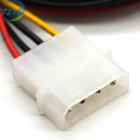 China Molex 5.08mm Pc Power Extension Cable 4Pin UL1007 18AWG For Computer for sale