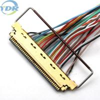 China Computer UL10064 32AWG Lvds Screen Cable DF14 to 111B40 Terminal for sale