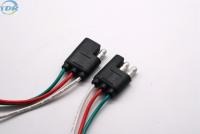 China 4.5 Bullet Terminal-F/M 64859 3 Way Flat Complete Trailer Connector Light Wire Cable Harness for sale