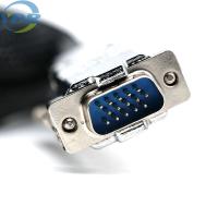 China Coaxial Electronic Wire Harness DB15Pin Connector to Dupont 2.54 for sale