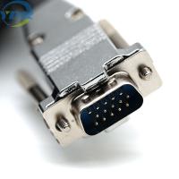 China Coaxial Electronic Wire Harness DB15Pin Connector to Dupont 2.54 for sale