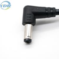 China 5521 DC Power Adapter Cable 90 Degree Plug 1.5m Wire length for sale
