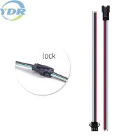 China JST SMR-03VB Connector Cable SMP-03V-BC Male Female AWG22 150mm Wire for sale
