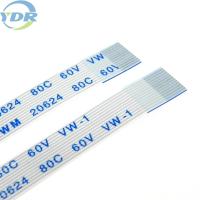 China A Type Flexible Flat 0.5mm Pitch FFC Cable 10 pin 115mm Length for sale