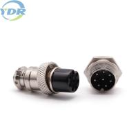 China Metal Wire Harness Connectors , Circular M16 Gx16 Connector 4 Pin for sale