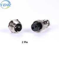China Metal Wire Harness Connectors , Circular M16 Gx16 Connector 4 Pin for sale