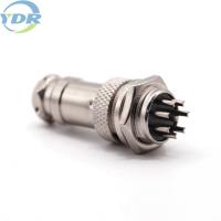 China Metal Wire Harness Connectors , Circular M16 Gx16 Connector 4 Pin for sale