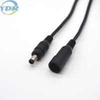China 5521 Led Power Cable , Waterproof Male To Female Power Cable 1M Length for sale