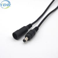 China 5521 Led Power Cable , Waterproof Male To Female Power Cable 1M Length for sale