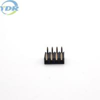 China 2x4 Pin Wafer Connector 2.54 Mm dual Row Single Body Right Angle Type for sale