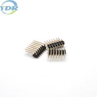 China Dual Row Pcb Circuit Board Connector 1.27mm 2x7Pin Gold Plated for sale