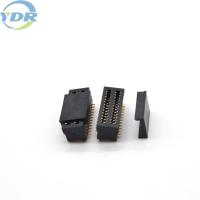 China 0.8mm 2x12 Pin Circuit Board Connector Height 3-8.5mm female golden plated for sale