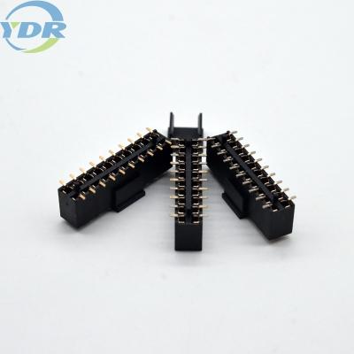 China Female 2.54 Pcb Connector 2-40 Pin U-type Dual Row SMT Type for sale