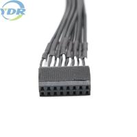 China 2.54 Dupont Jumper Cables , 2x8 16Pin Female Male Electrical Wire Jumper for sale