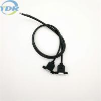 China 1m 22AWG Panel Mount Cables , Twin Female Usb Panel Cable for Automobile for sale