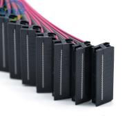 China 2.0mm IDC Flat Cable 2*12 24 Pins For PCB Board ISO9001 certificate for sale