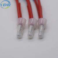China 6.3mm Electrical Jumper Wire , Electricity Box Female Jumper Cables Nipple Housing for sale