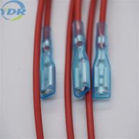 China 6.3mm Electrical Jumper Wire , Electricity Box Female Jumper Cables Nipple Housing for sale