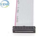 China 2.54mm IDC Flat Ribbon Cable UL2651 28AWG PVC Copper Material Wire Harness for sale