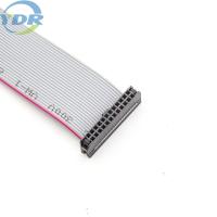 China 2.54mm IDC Flat Ribbon Cable UL2651 28AWG PVC Copper Material Wire Harness for sale