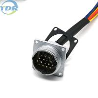 China 230mm Panel Mount Cables 16 Core Waterproof Wire Harness For Machinery Equipment for sale