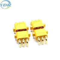 China MR30PW-M 3 Pin Battery Connector Horizontal Type PCB Pin Header Plug for sale