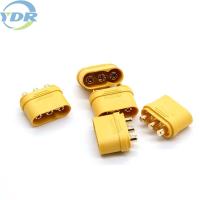China MR60-M Battery Connector 3 Pin Straight 180 Degree PCB Receptacle for sale