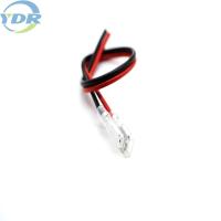 China 180mm Electronic Wire Harness 205 110 Female Terminal With Sheath 18730 11030 Flat Cable for sale