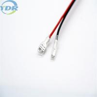 China 180mm Electronic Wire Harness 205 110 Female Terminal With Sheath 18730 11030 Flat Cable for sale