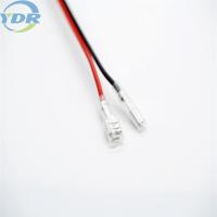 China 180mm Electronic Wire Harness 205 110 Female Terminal With Sheath 18730 11030 Flat Cable for sale