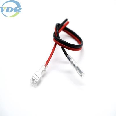 China 180mm Electronic Wire Harness 205 110 Female Terminal With Sheath 18730 11030 Flat Cable for sale