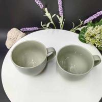 China 10oz Ceramic Cup, Coffee Mugs,  Ceramic Mug With Coating Sublimation,Tea Cup with handles for sale
