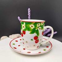 China Hot Sale 18oz  Breakfast  Ceramic Mug  Milk Cup for sale