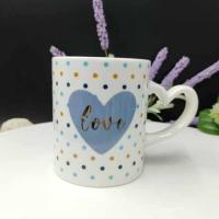 China Custom 10 Oz 300ml Ceramic Coffee Mug OEM ODM Microwave Dishwasher Safe for sale
