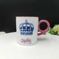 China Custom 10 Oz 300ml Ceramic Coffee Mug OEM ODM Microwave Dishwasher Safe for sale