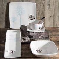 China Custom New Bone China Porcelain Dinnerware Set 16 to 125 Pieces OEM ODM for sale