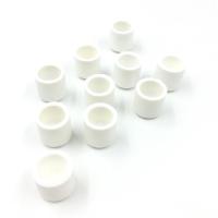 China 25mm No Crack No Leakage Carbon Sulfur Crucible Graphite Crucible for CS Analyzer for sale