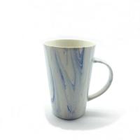 China 12 oz Ceramic Coffee Mug Marble Nordic Style Custom Color Porcelain Cup for sale
