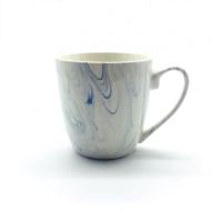 China LFGB Certified 14oz Marble Coffee Tumbler New Bone China Office Sustainable for sale